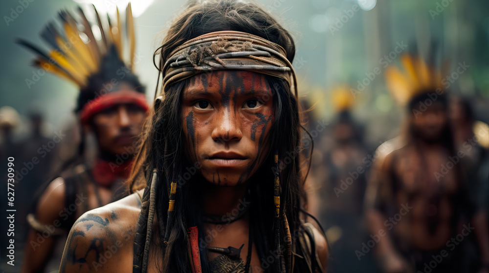 Yanomami - Indigenous tribe inhabiting the Amazon rainforest (70 ...