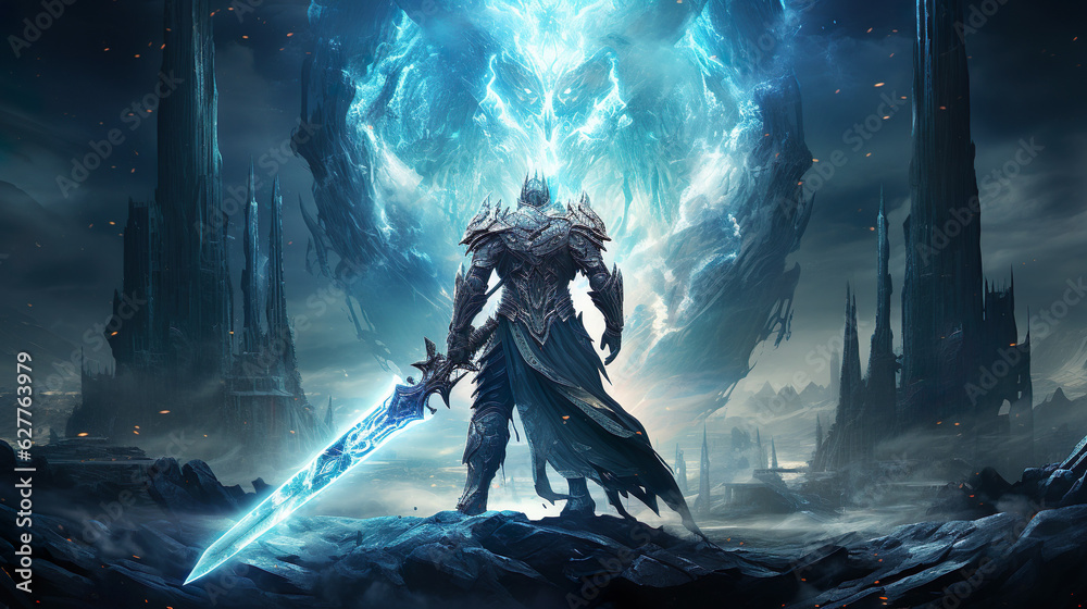 Epic character, high fantasy, heroic, mythical, powerful, enchanted ...