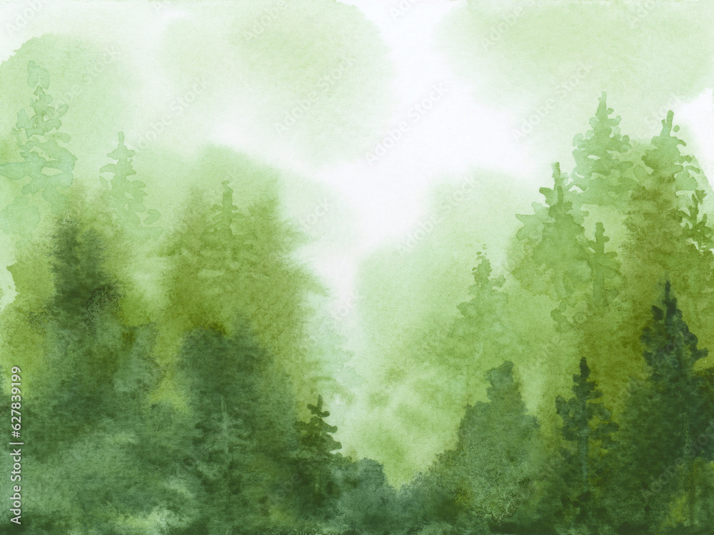 Abstract hand drawn ink watercolor flow blot smear painting. Fur and ...