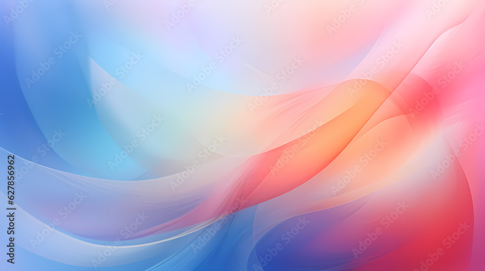 Abstract light color background with waves. Generative AI Stock ...