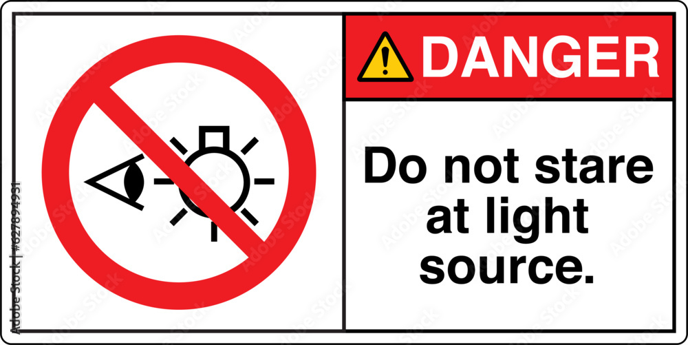 ANSI Z535 Safety Sign Marking Label Symbol Pictogram Standards danger ...