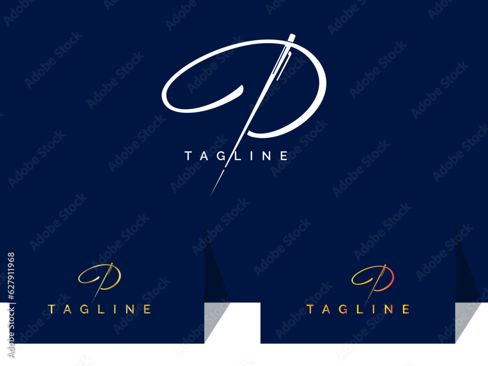 Signature pen P logo design. Pen P letter. Signature P logo with pen ...