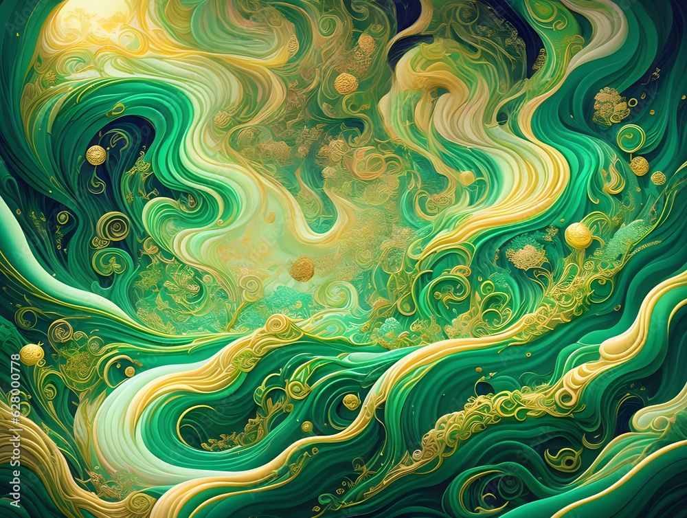 Beautiful abstract twirl and curly anime background textures with ...