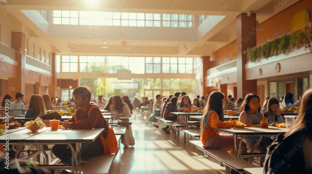 The social pulse of school life - an everyday scene from a school ...