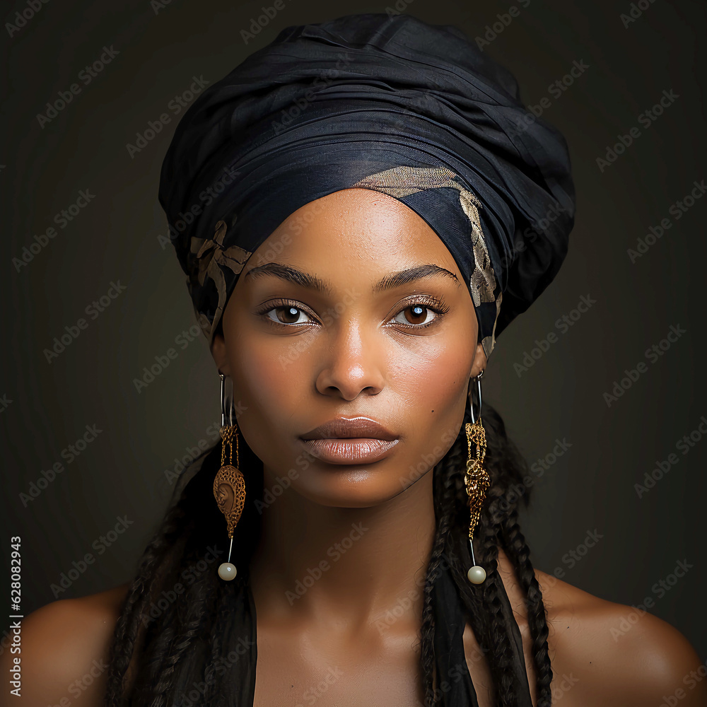 A thought-provoking photograph of authentic representation, reflecting ...