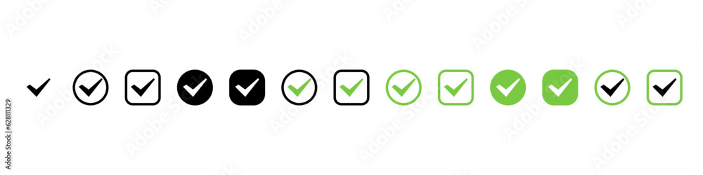 Check Mark. Check Mark vector icon collection. Check Marks. CheckMarks ...