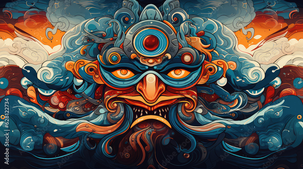 Art of ancient Tatar-Mongolian ancestors in abstract expressionism ...