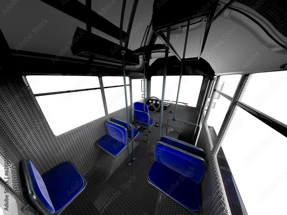 cartoon school bus security camera rear view Stock Illustration | Adobe ...