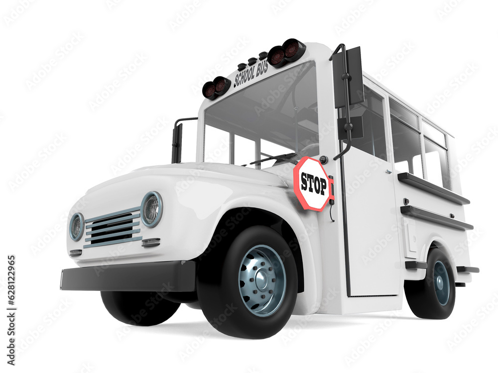 cartoon school bus cool view Stock Illustration | Adobe Stock