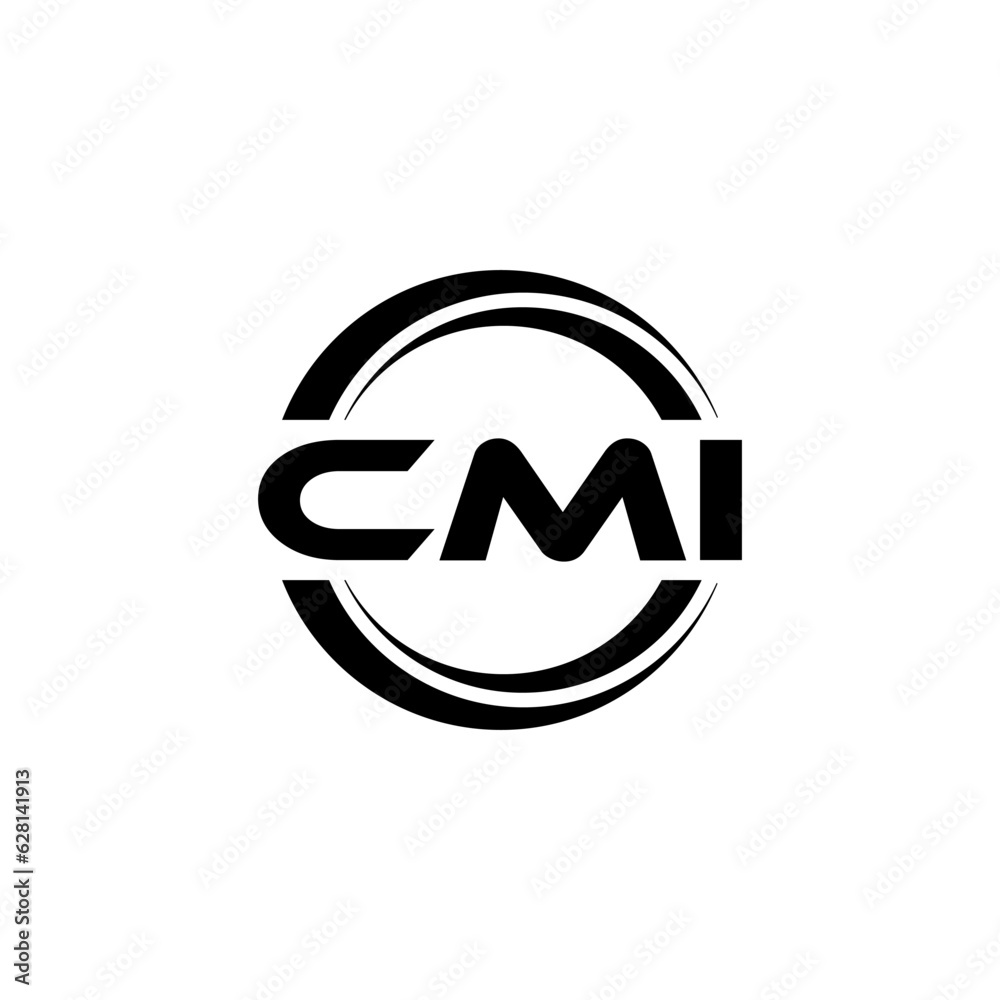 Vetor de CMI Logo Design, Inspiration for a Unique Identity. Modern ...