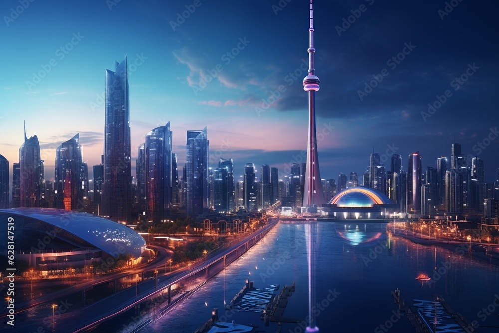 Photography of cityscapes with iconic and vibrant architecture ...