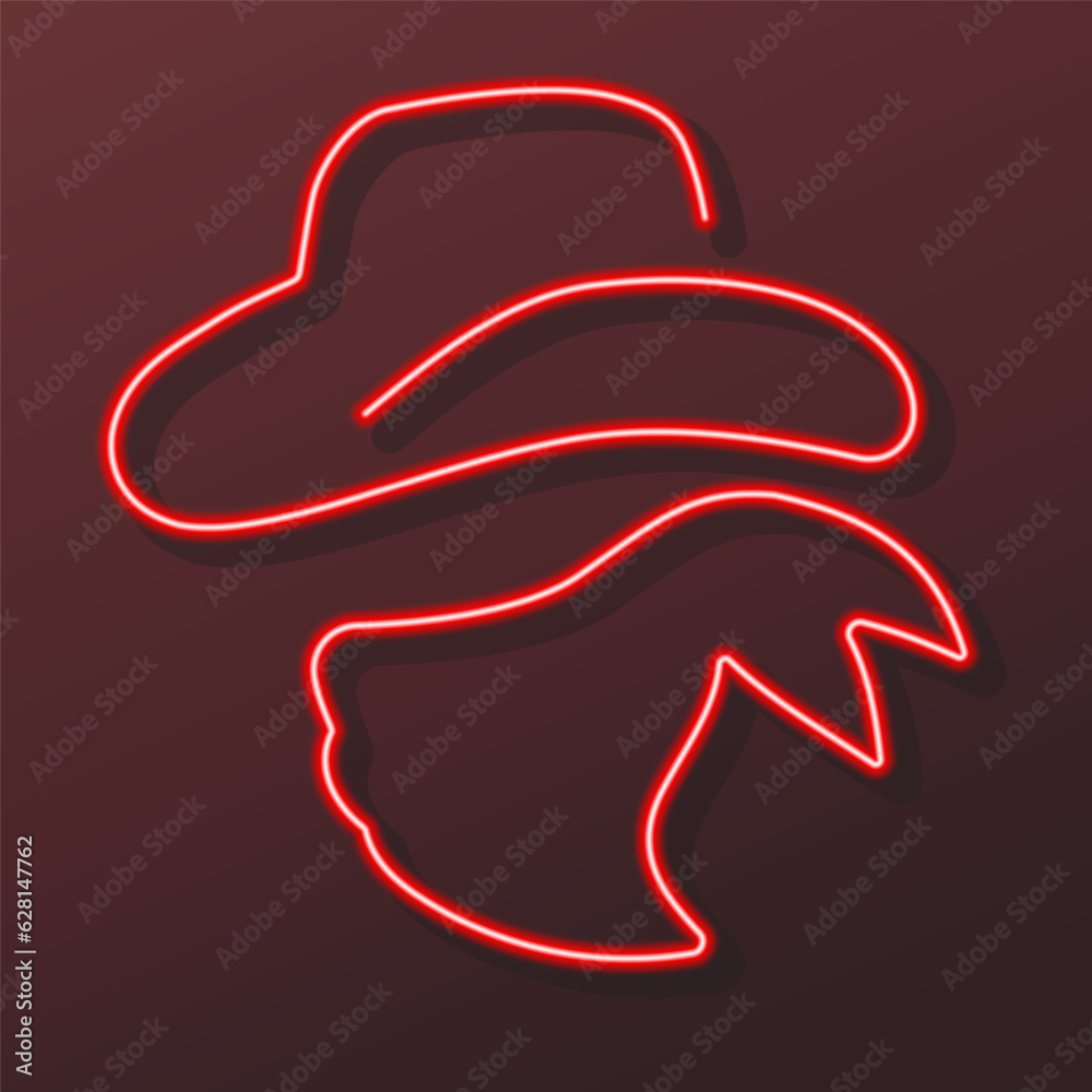 bandit neon sign, modern glowing banner design, colorful modern design ...