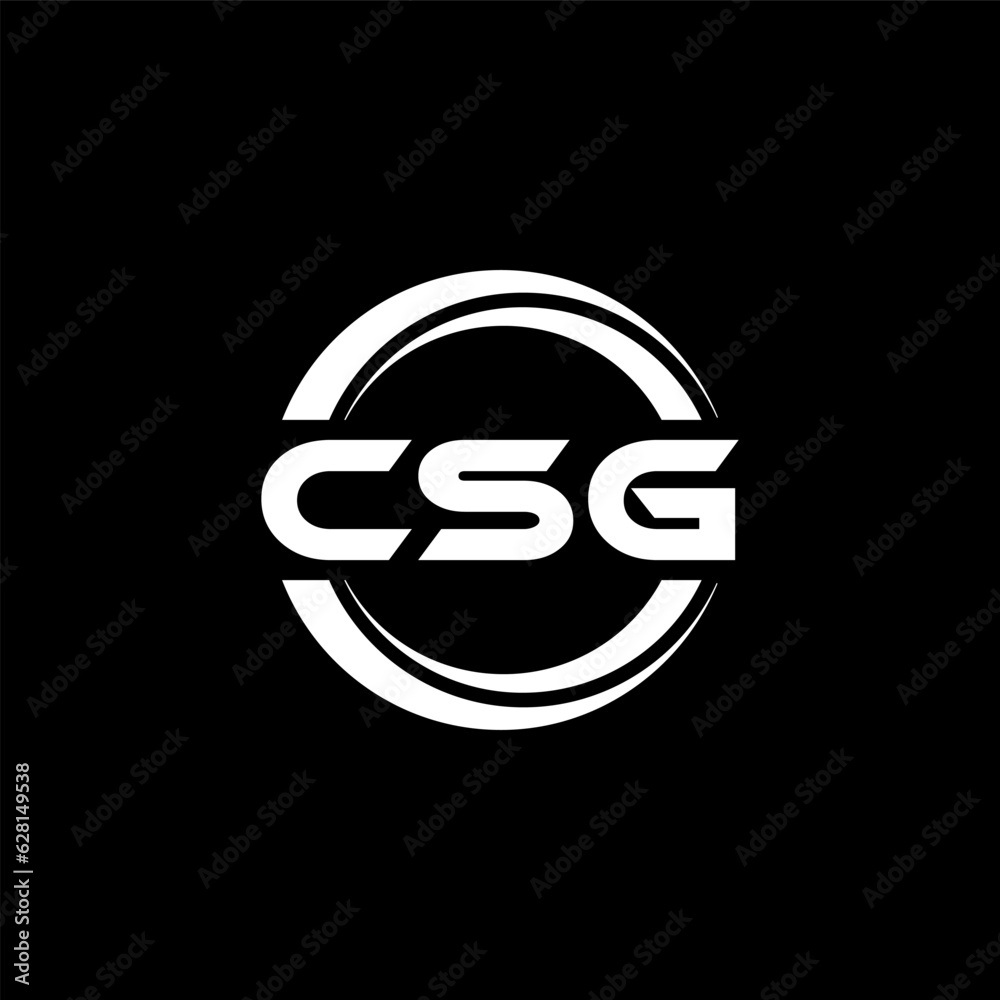 CSG Logo Design, Inspiration for a Unique Identity. Modern Elegance and ...