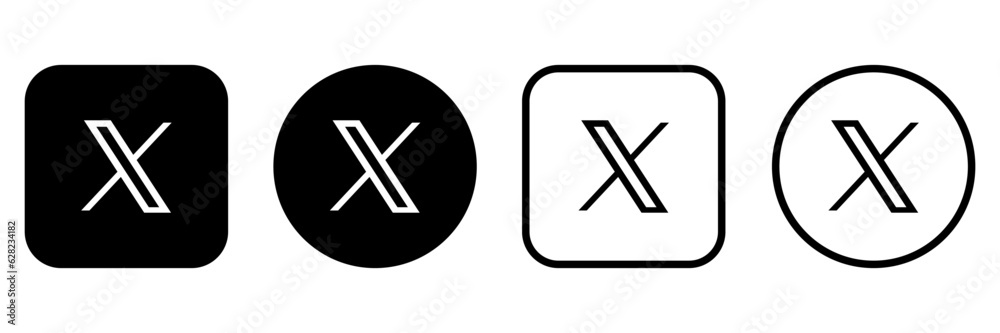 Vetor de Twitter New Logo. Twitter Icons. Twitter X Logo. X Letter Logo ... Vetor de Twitter New Logo. Twitter Icons. Twitter X Logo. X Letter Logo ...