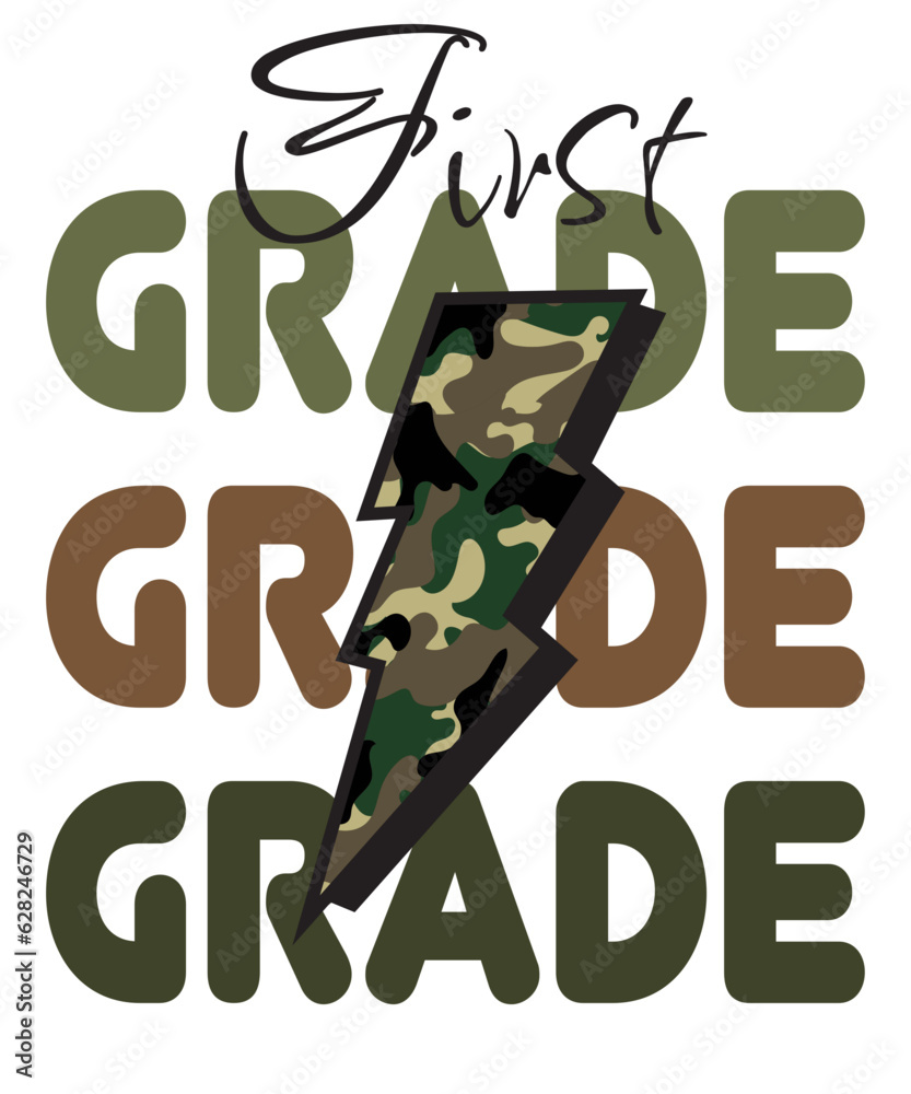 camo first grade kindergarten, second grade, third grade, fourth grade ...