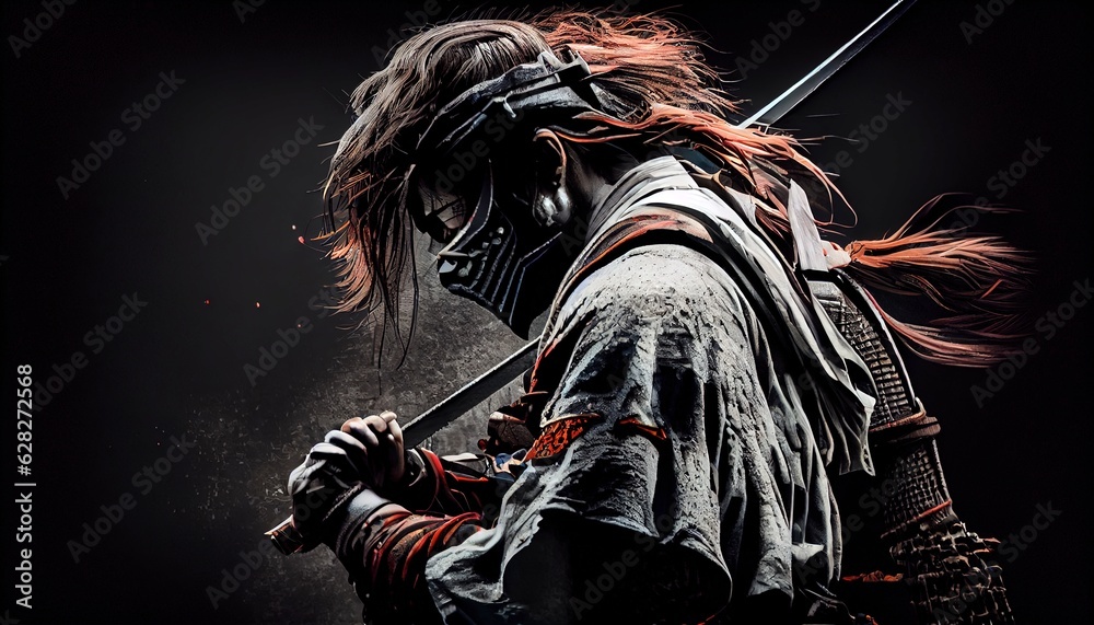 Detailed 8K Game Character in Outfit - Striking Contrast and Textures ...