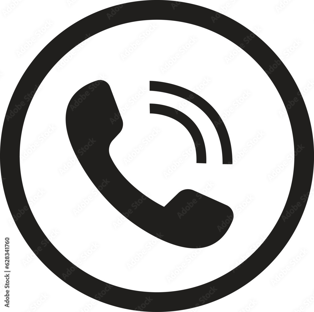 ringing phone simple icon. phone icon symbol. Smartphone, Old phone ...