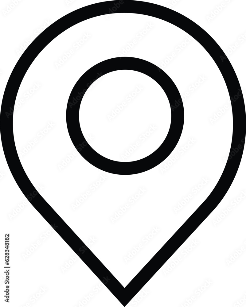Location Pin Icon Map Pin Place Marker Location Icon Map Marker Pointer Icon Set Gps