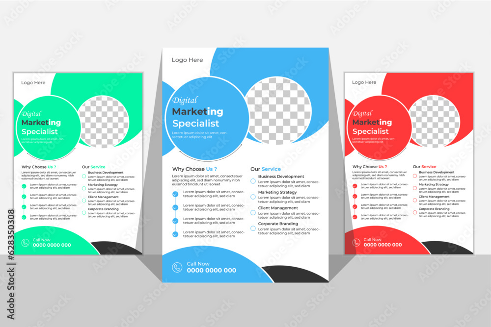 grow your business flyer design template bundle. take your business to ...