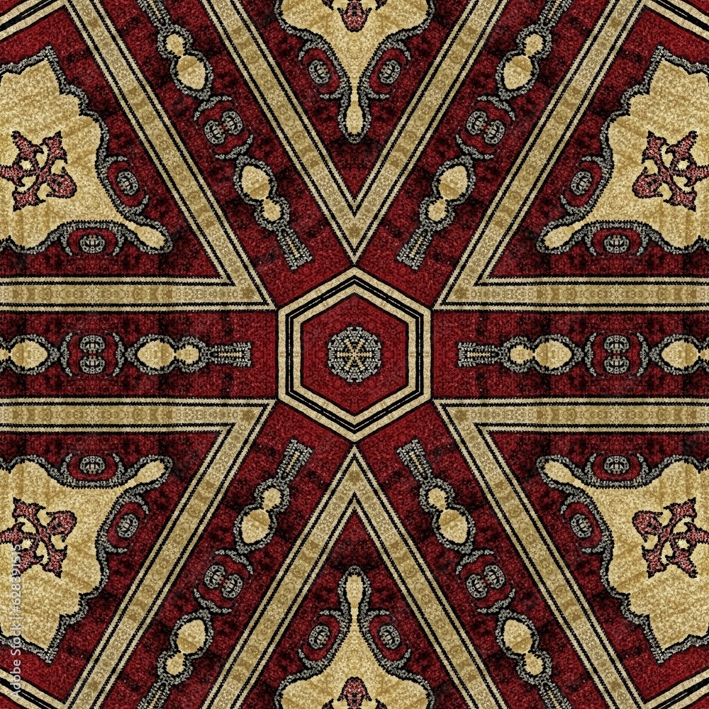 Vintage pattern design for Moroccan textile print. Turkish fashion for ...