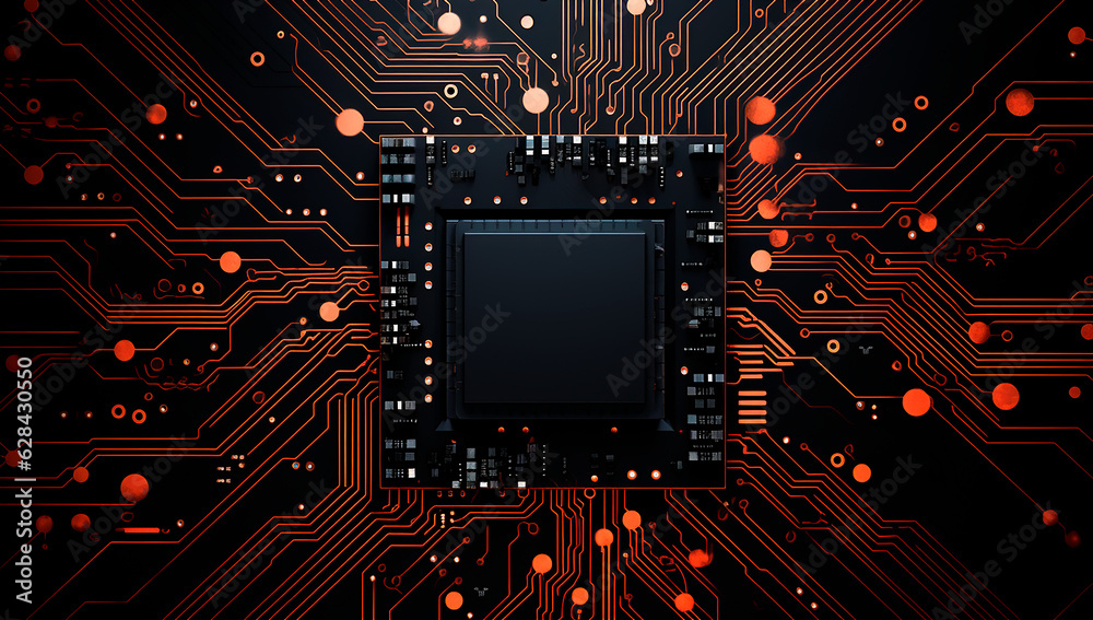 Microchip - Procesador ordenador - tecnología abstracta - Chips y ...