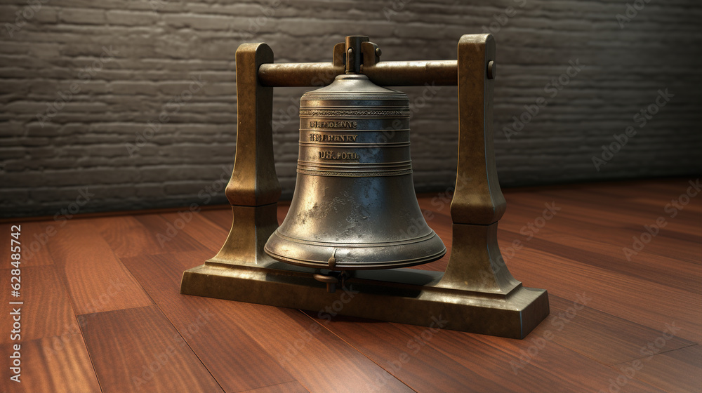 Liberty Bell: An image of the Liberty Bell, an iconic symbol of ...