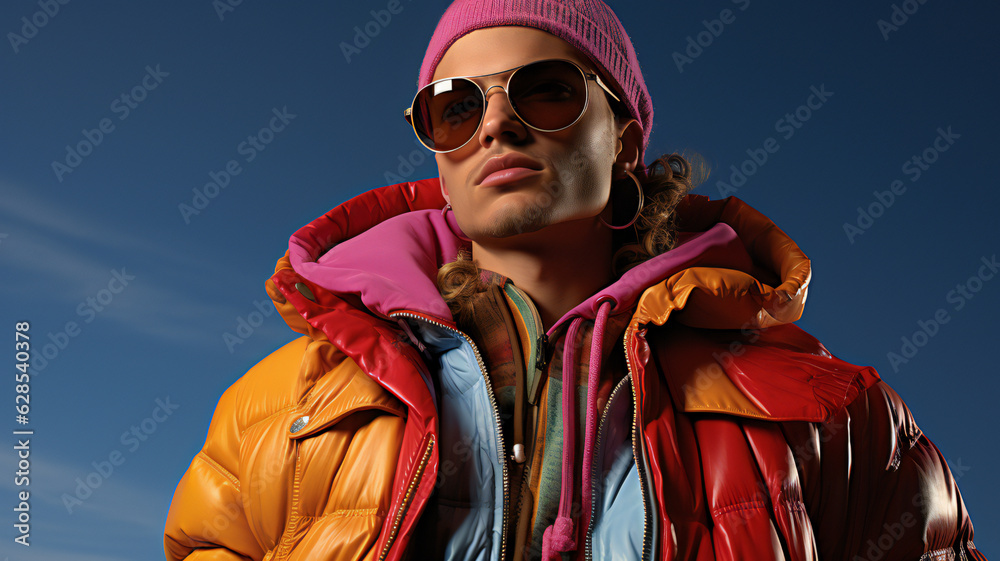 fashion woman colorful, the bold eclectic fashion styles of the Y2K era ...