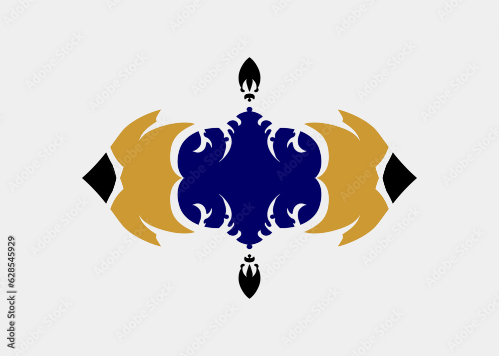 Beautiful motifs of hand art with unique patterns Stock Vector | Adobe ...