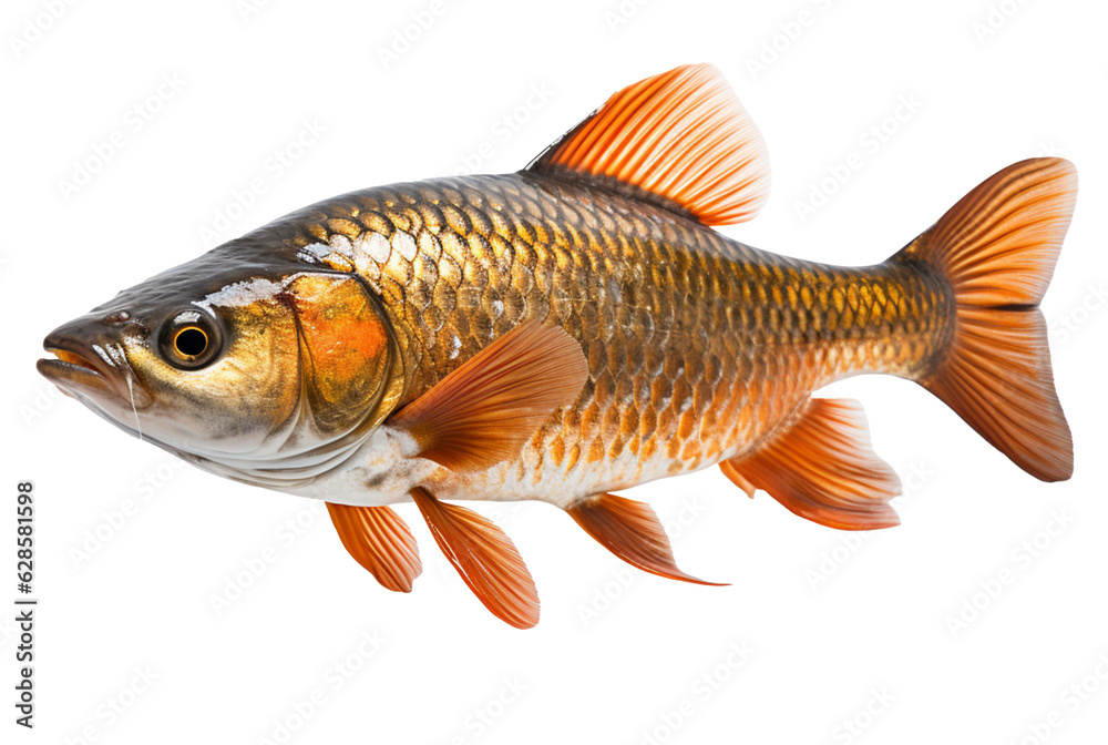 Fish isolated on transparent background. AI generative illustration ...