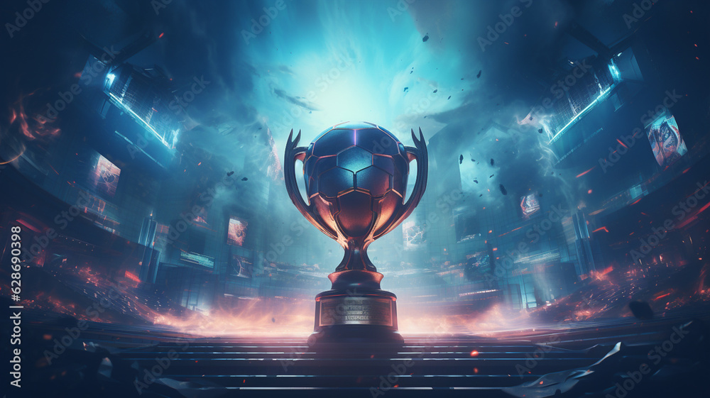 E sport computer gaming background illustration, gamers behind pc ...