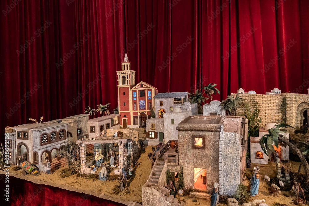 Interior of Church of the Convent of San Jose (built in 1636) belonged ...