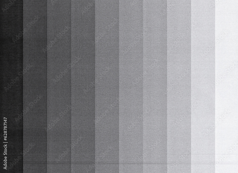 copy paper test print to check the dark printer cartridge, black lines ...