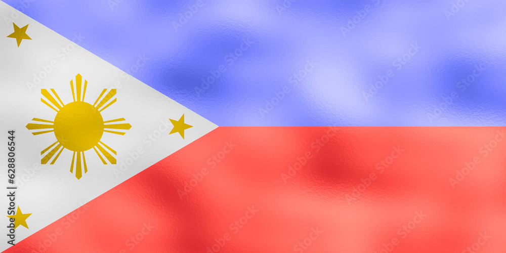 Flag of the Philippines. 1:2 Proportions. Original to scale. Filipino ...