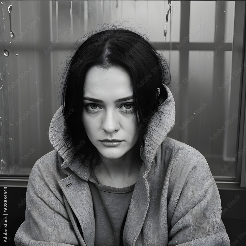 The Face of Sadness: A Woman’s Journey Through Depression, Sad Girl ...