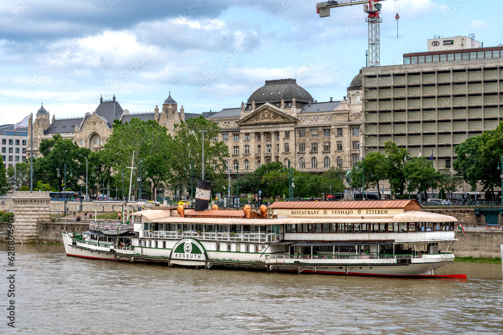 Budapest, HU – June 11, 2023 The Kossuth Museum Ship is a unique ...