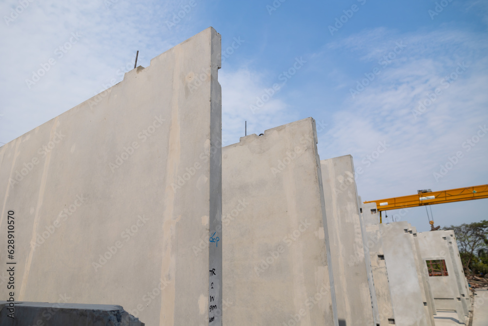 Prefabricated concrete walls for building office buildings and ...