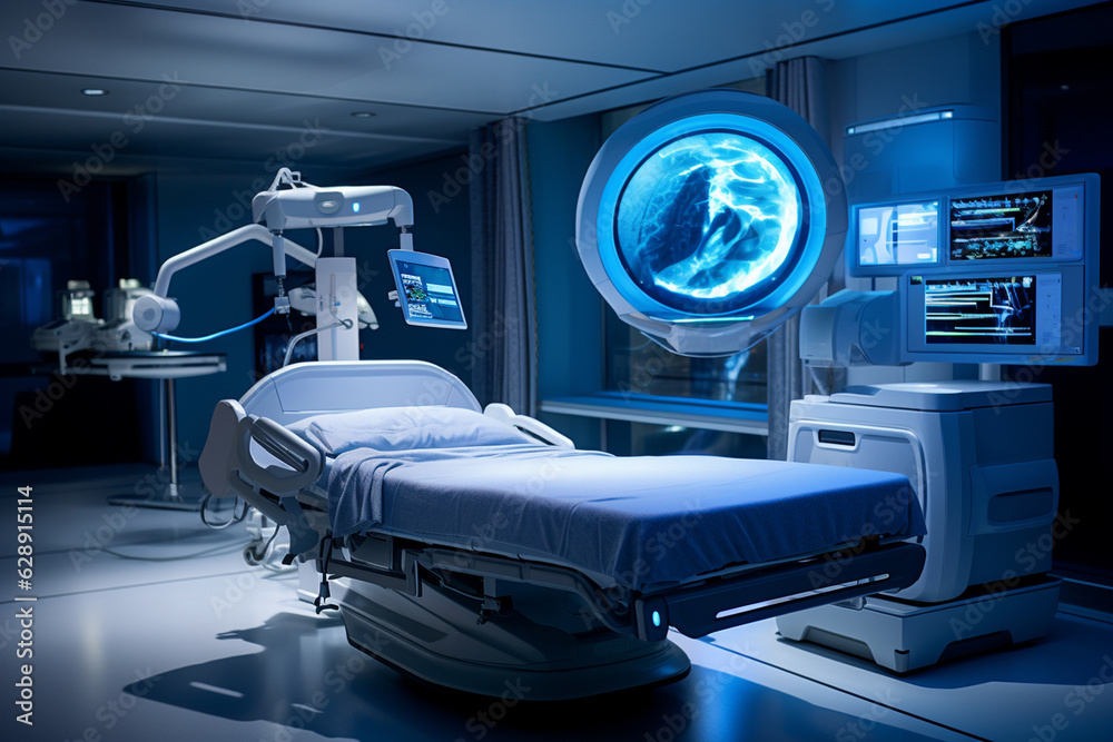 Advanced imaging equipment, such as fluoroscopy or intraoperative ...