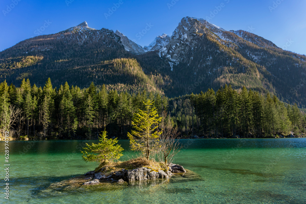 Foto de Urlaub in Bayern: der magische Hintersee bei Ramsau ...