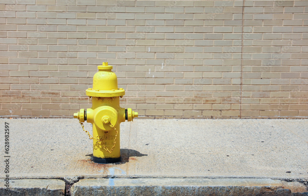 fire hydrant on a city street embodies preparedness, safety, and urban ...