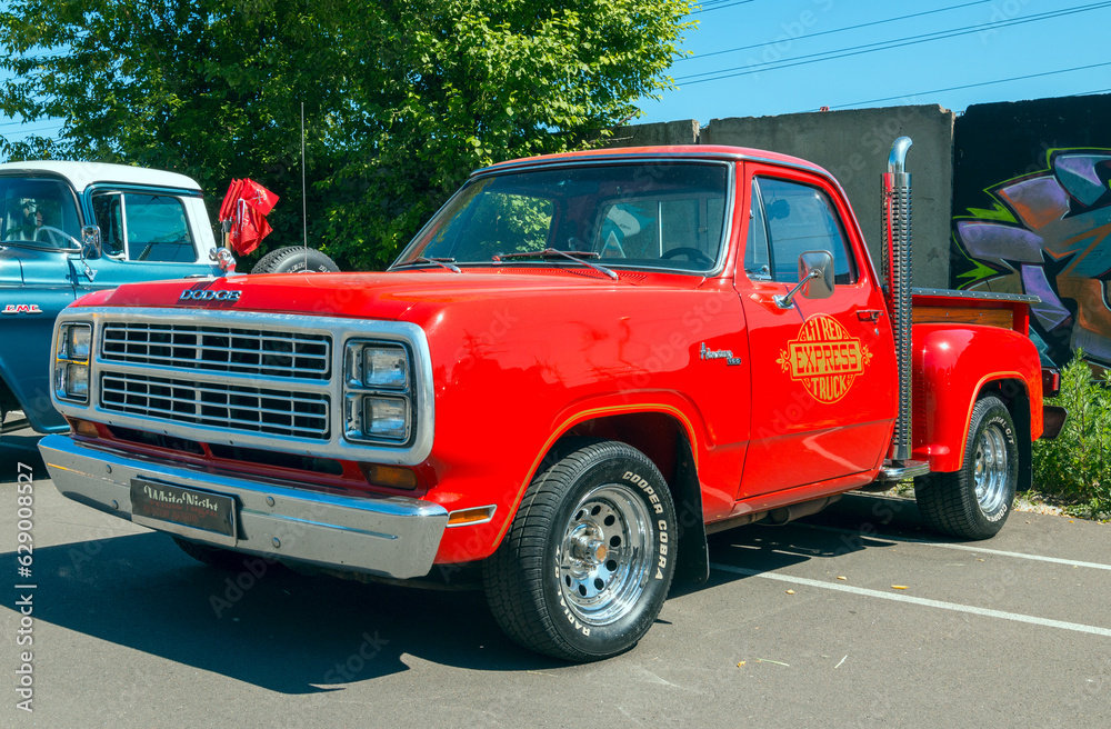 Dodge Li'l Red Express Truck Stock Photo | Adobe Stock