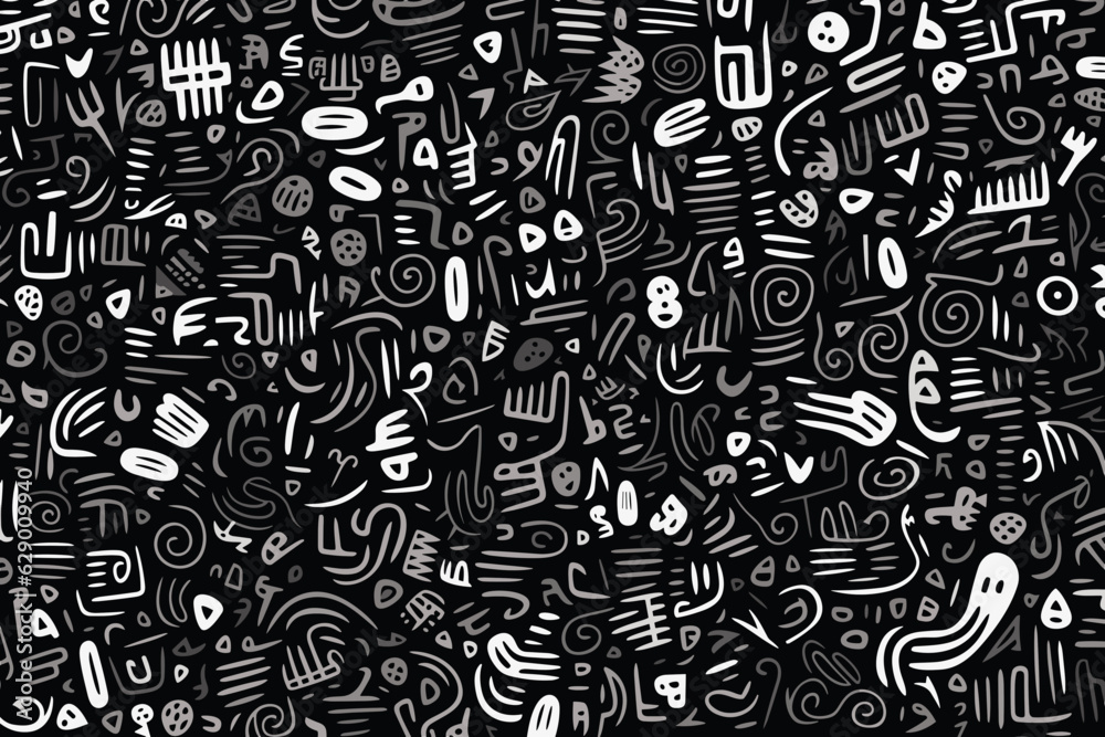 Doodle inspired Shade cloth, cartoon sticker, sketch, vector ...