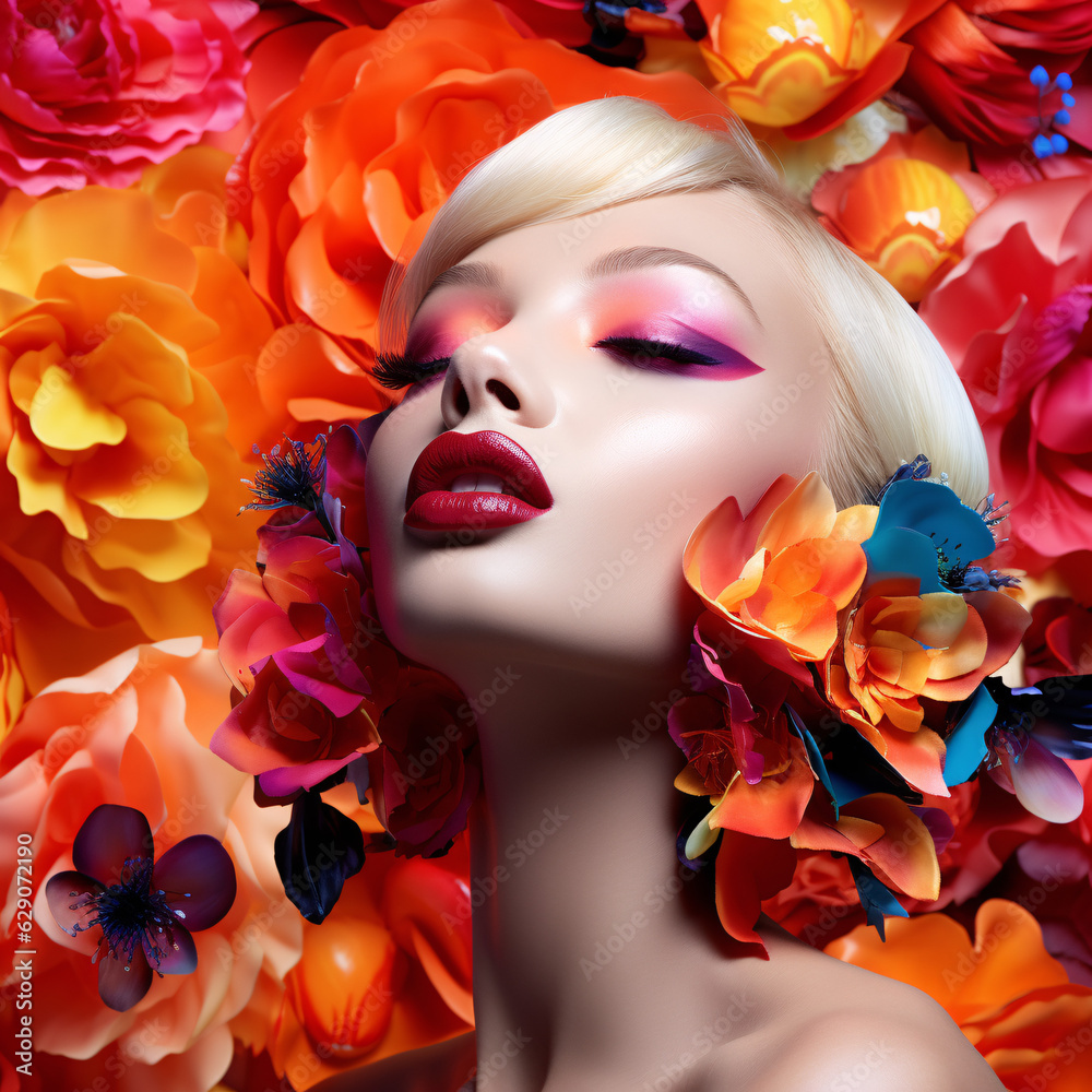 Beauty Editorial Photo Shoot for Makeup featuring Stunning Models and ...