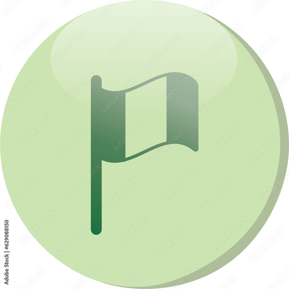 Digital png illustration of flag symbol on transparent background Stock ...