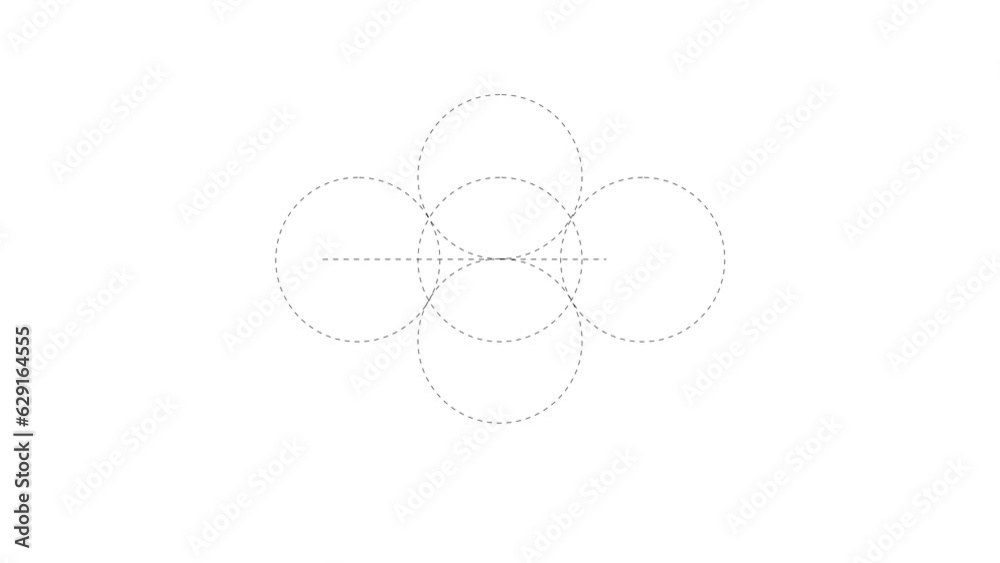 Endless Knot drawing technique. Infinity knot or Eternal Knot important ...