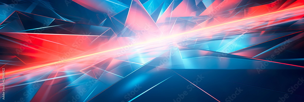 geometric background with a mix of sharp angles and soft curves ...