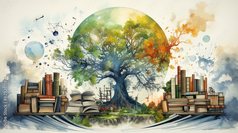 A visual metaphor of scientific knowledge as the foundation of a ...