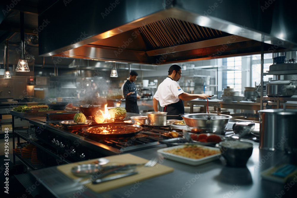 Foto de Create an immersive video tour of the restaurant kitchen, with ...