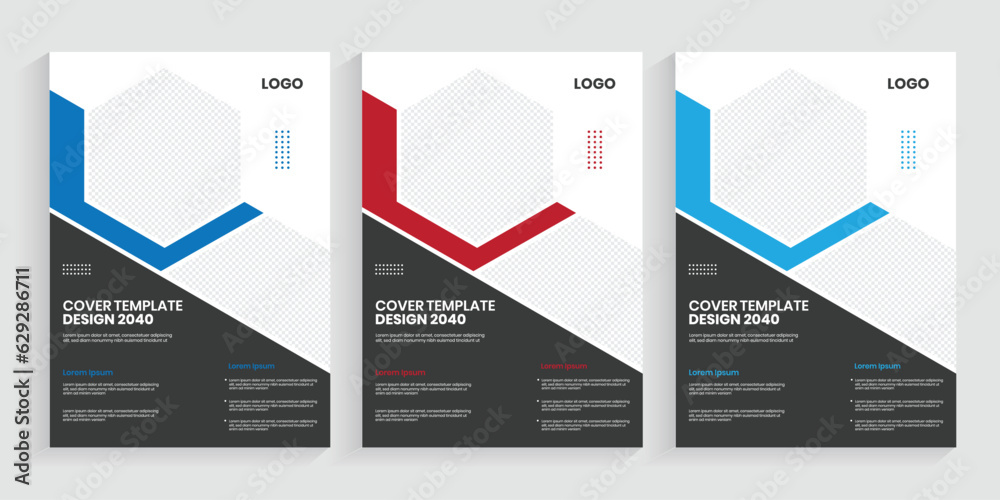 Fototapeta mapa świata dla dzieci A4 paper brochure cover template ...