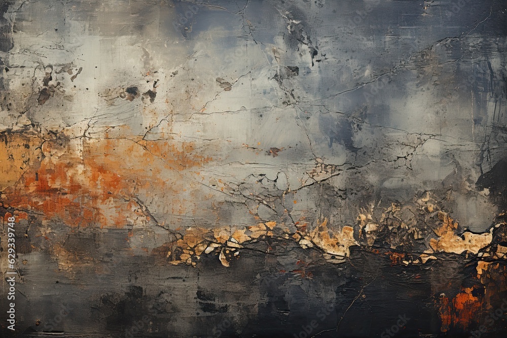 Grunge background - faded textures, distressed elements, and worn-out ...
