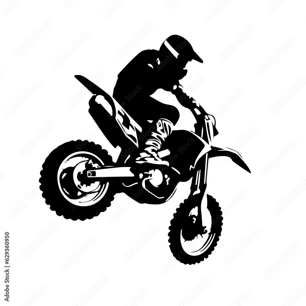 Vetor de Dirt bike svg, motocross rider SVG, motocross svg, motorcycle ...
